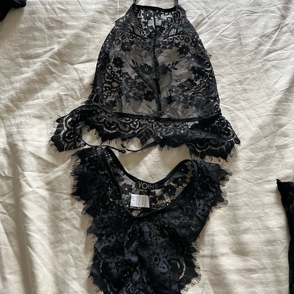 Other | 4 Piece Lingerie Lot Os S | Poshmark